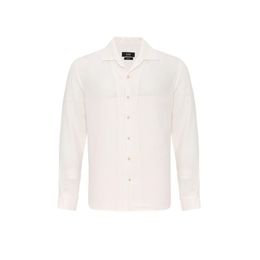 Antioch Button Up Shirt male size S natural white