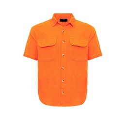 Antioch Button-Up Shirt Herren Gr&ouml;&szlig;e M orange
