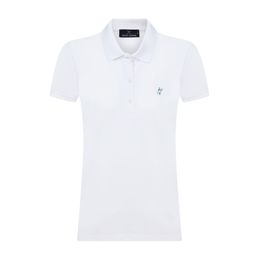 Jacey Quinn Poloshirt Damen Gr&ouml;&szlig;e L wei&szlig;