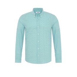 By Diess Collection Hemd Herren Gr&ouml;&szlig;e XXL blau / mint / wei&szlig;