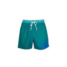 Wavebreaker Badeshorts Herren Gr&ouml;&szlig;e 4XL azur / apfel / dunkelgr&uuml;n