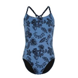 Vivid Badeanzug M&auml;dchen Gr&ouml;&szlig;e 164 royalblau / schwarz
