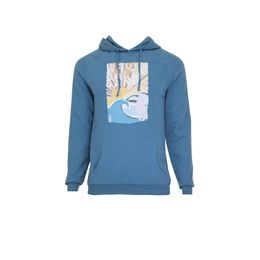Wavebreaker Sweatshirt Herren Gr&ouml;&szlig;e L hellblau / gelb / wei&szlig;
