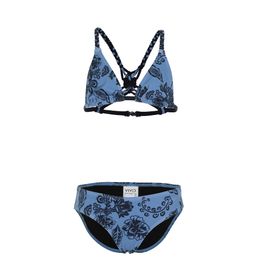 Vivid Bikini M&auml;dchen Gr&ouml;&szlig;e 164 navy / hellblau