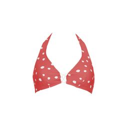 Vivid Bikini Top Damen Gr&ouml;&szlig;e 80 rot / offwhite