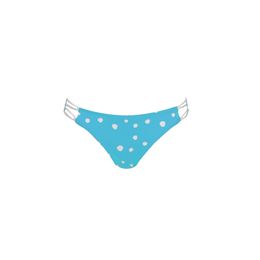 Vivid Bikini-Hose Damen Gr&ouml;&szlig;e L t&uuml;rkis / offwhite