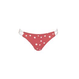 Vivid Bikini-Hose Damen Gr&ouml;&szlig;e XS rot / offwhite