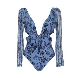 Vivid Badeanzug Damen Gr&ouml;&szlig;e XL marine / opal