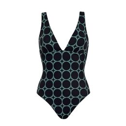 Vivid Badeanzug Damen Gr&ouml;&szlig;e XS/S dunkelblau / dunkelgr&uuml;n