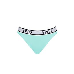 Vivid Bikinihose 'Mix&Match' Damen Gr&ouml;&szlig;e S neonblau / schwarz / wei&szlig;