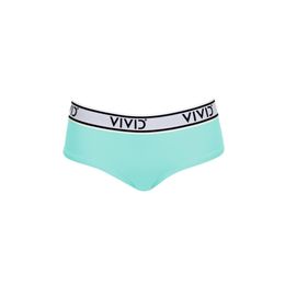 Vivid Bikinihose Damen Gr&ouml;&szlig;e XS/S aqua / hellgrau / schwarz