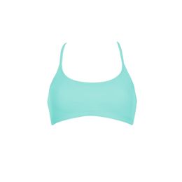 Vivid Bikinitop Damen Gr&ouml;&szlig;e 90 aqua / hellgrau / schwarz
