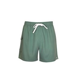 Wavebreaker Badeshorts Herren Gr&ouml;&szlig;e 5XL dunkelgr&uuml;n
