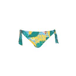 Vivid Bikinihose Damen Gr&ouml;&szlig;e S hellblau / gelb / jade / wei&szlig;