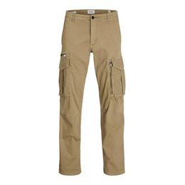 Jack & Jones Jack & Jones Hose 'JPSTKane JJCruise' Herren Gr&ouml;&szlig;e 32 camel / schwarz / wei&szlig;