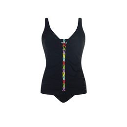 Sunflair Tankini Damen Gr&ouml;&szlig;e L hellblau / apfel / lila / schwarz