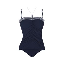 Sunflair Badeanzug Damen Gr&ouml;&szlig;e XXL marine / wei&szlig;