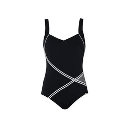 Sunflair Badeanzug Damen Gr&ouml;&szlig;e 4XL schwarz / wei&szlig;