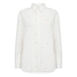 Saint Tropez Bluse 'Dianne' Damen Gr&ouml;&szlig;e M rosa / wei&szlig;