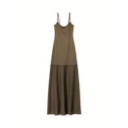 Bershka Kleid Damen Gr&ouml;&szlig;e 34 oliv Winterkleid