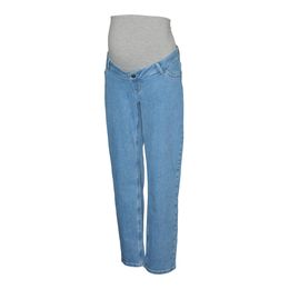 MAMALICIOUS Umstand Jeans Damen Gr&ouml;&szlig;e 30 blue denim / grau