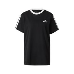 adidas Sportswear Funktionsshirt Damen Gr&ouml;&szlig;e L schwarz / wei&szlig;