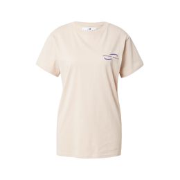 Vertere Berlin T-Shirt 'INSOMNIA' Damen Gr&ouml;&szlig;e XL nude / sand / indigo
