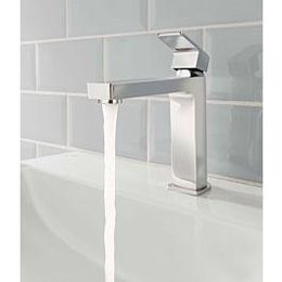 Ideal Standard Edge Waschtischarmatur A7108AA ohne Ablaufgarnitur, Ausladung 138 mm, verchromt