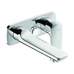 Kludi Ameo Wand Waschtischarmatur 412440575 chrom, Ausladung 185mm, Unterputzarmatur