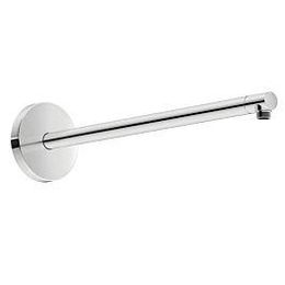 Duravit Brausearm UV0670021000 mit Wandbefestigungspaltte, chrom, 485mm, DN15