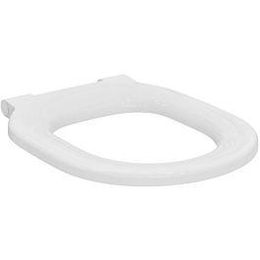 Ideal Standard Connect Freedom WC-Sitzring E822601 Scharniere aus Edelstahl, mit Winkelpuffer, weiß