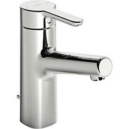 Hansa Hansadesigno Waschtischarmatur 51911183 ND, mit Ablaufgarnitur, Ausladung 119 mm, chrom