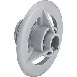Viega Flansch 477608 67,5 mm x G 3/4, Kunststoff grau, zur Befestigung des Überlaufs