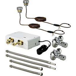 Viega Multiplex Trio Funktionseinheit 682972 elektronisch, 2 Bedienelemente, Messing verchromt