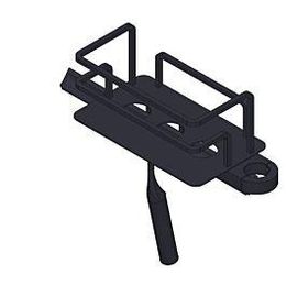 Giese Optisign Duschkorb 3078714 Montage an Brausestange, links, schwarz matt