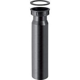Geberit Anschlussstutzen 152113161 1 1/2", DN 50, schwarz, mit Überwurfmutter, PE-HD, schwarz