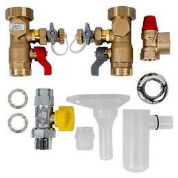 Wolf Cgb Anschluss-Set 8616330 CGB-2-38/55, für Aufputzinstallation