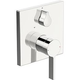Hansa Wannenarmatur Hansaloft 87603003 Hansabluebox, eckige Rosette, chrom