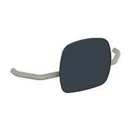 HEWI 801 Rückenstütze 801.51B907295 Wandabstand 230mm, matt, Lehne anthrazitgrau, felsgrau