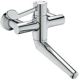 Ideal Standard CeraPlus 2 Wand-Waschtisch-Thermostat A6700AA absperrbar, DN 15, Ausladung 306 mm, chrom