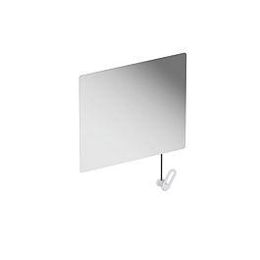 HEWI S 801 Kippspiegel 801.01B10098 600x540x6mm, mit Seilumlenkung, matt, signalweiß