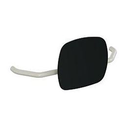 HEWI 801 Rückenstütze 801.51.907397 Wandabstand 230mm, Lehne tiefschwarz, lichtgrau