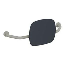 HEWI 801 Rückenstütze 801.51B917295 Wandabstand 150mm, matt, Lehne anthrazitgrau, felsgrau