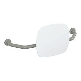 HEWI 801 Rückenstütze 801.51.917195 Wandabstand 230mm, Lehne signalweiß, felsgrau
