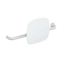 HEWI 801 Rückenstütze 801.51.9261R98 Wandabstand 150mm, Ausführung rechts, Lehne signalweiß, signalweiß