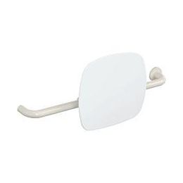 HEWI 801 Rückenstütze 801.51.9261R99 Wandabstand 150mm, Ausführung rechts, Lehne signalweiß, reinweiß