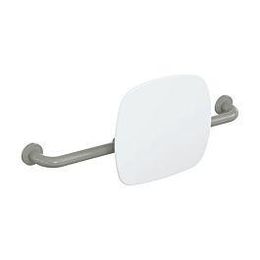 HEWI 801 Rückenstütze 801.51.916195 Wandabstand 150mm, Lehne signalweiß, felsgrau