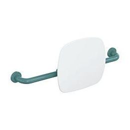 HEWI 801 Rückenstütze 801.51.916155 Wandabstand 150mm, Lehne signalweiß, aquablau