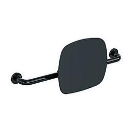 HEWI 801 Rückenstütze 801.51.916290 Wandabstand 150mm, Lehne anthrazitgrau, tiefschwarz