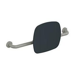 HEWI 801 Rückenstütze 801.51.916295 Wandabstand 150mm, Lehne anthrazitgrau, felsgrau